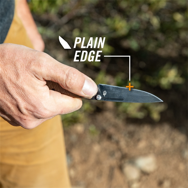 Gerber Zilch - Svart - Fällknivar - Knifestore.se