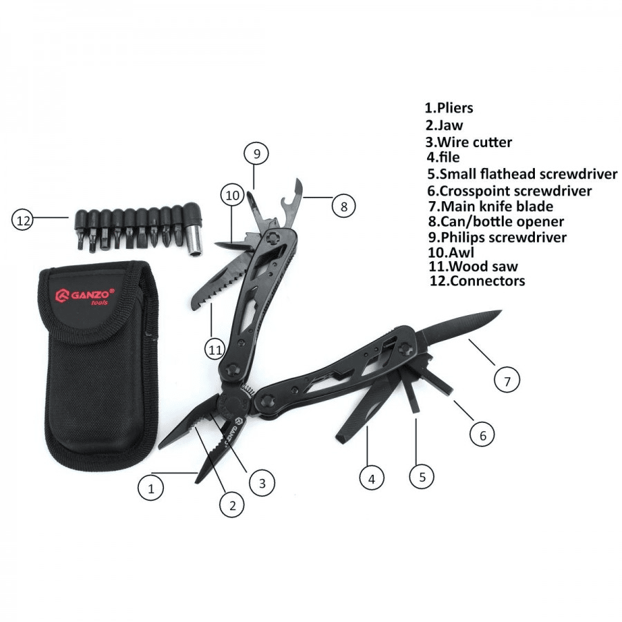 Ganzo Multi Tool G104 - Multitools - Knifestore.se